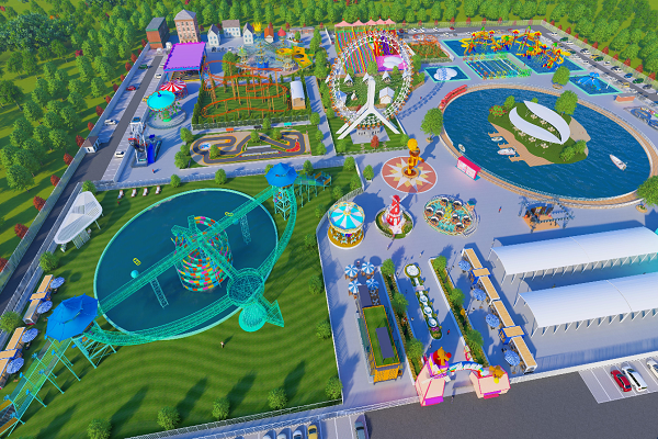 Un-powered kids amusement parks solutions | 3-12 children