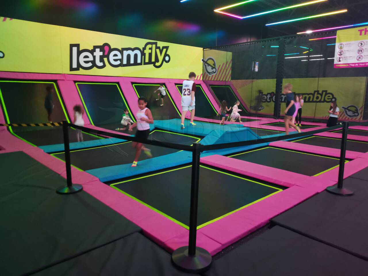 Trampoline park for sale | Indoor or outdoor is available