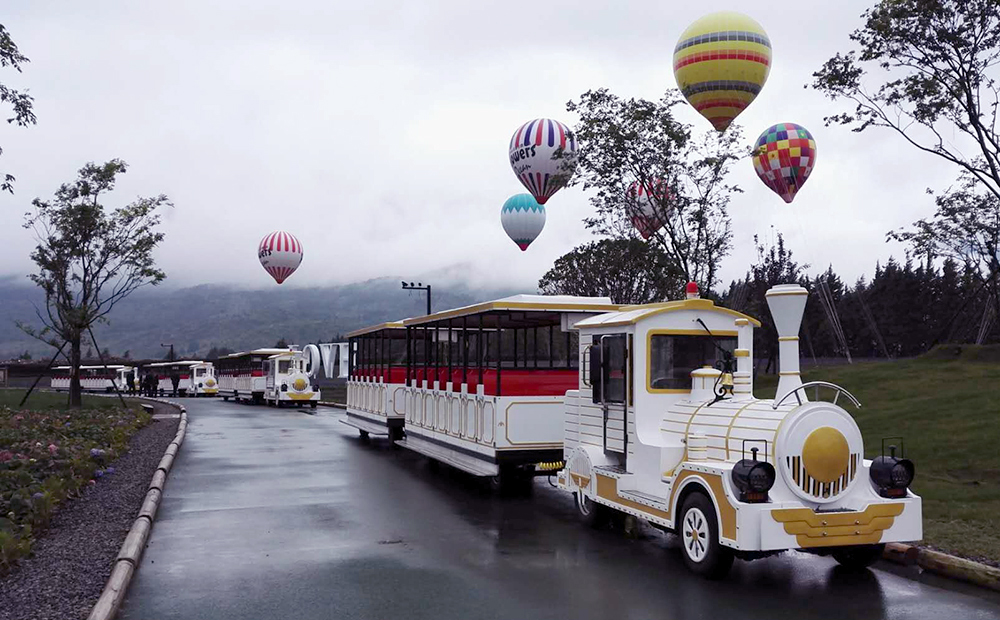 Large electric tourist trackless train for sale | trackless train ride